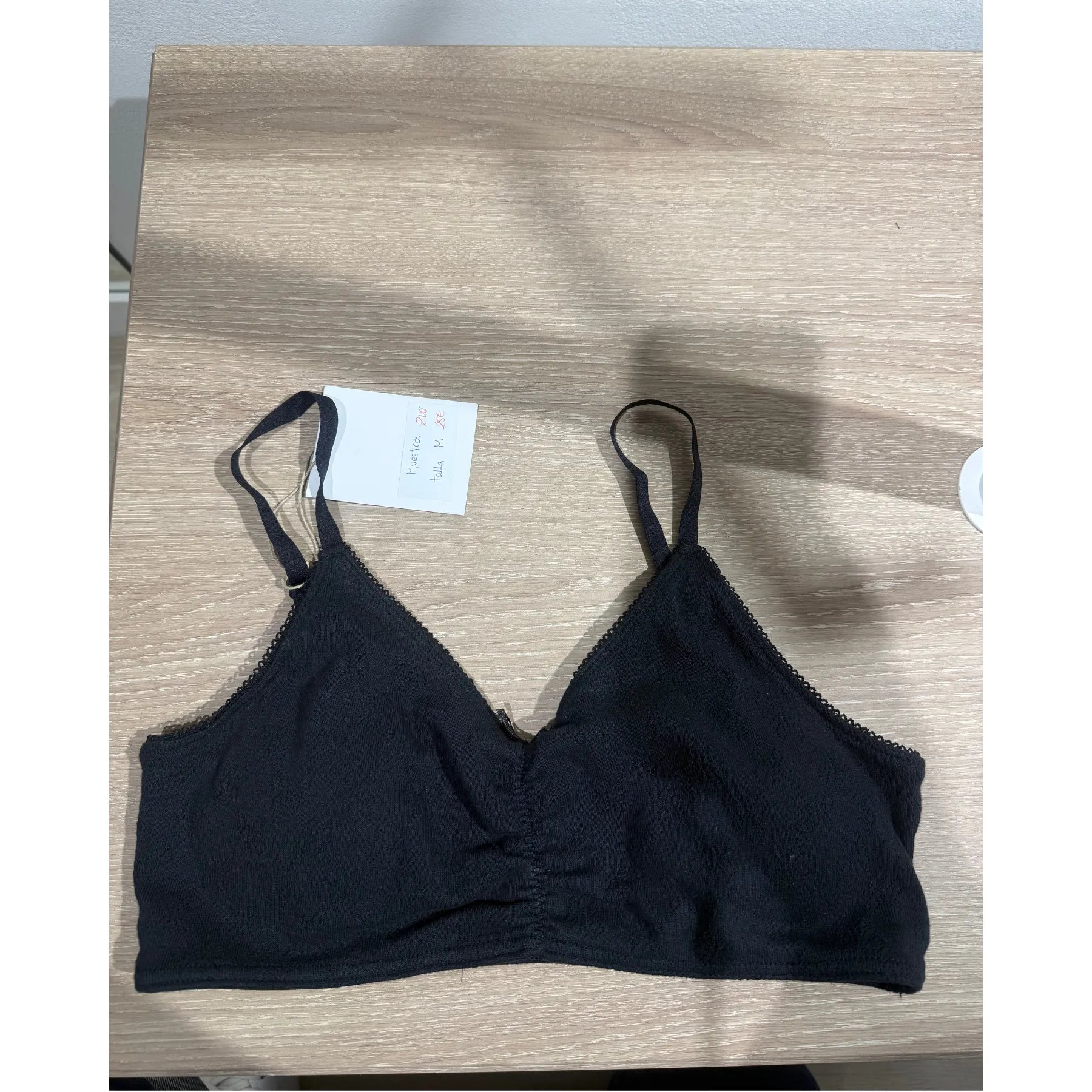 Sujetador Coquette Negro (Zero Waste) – CLOTSY BRAND