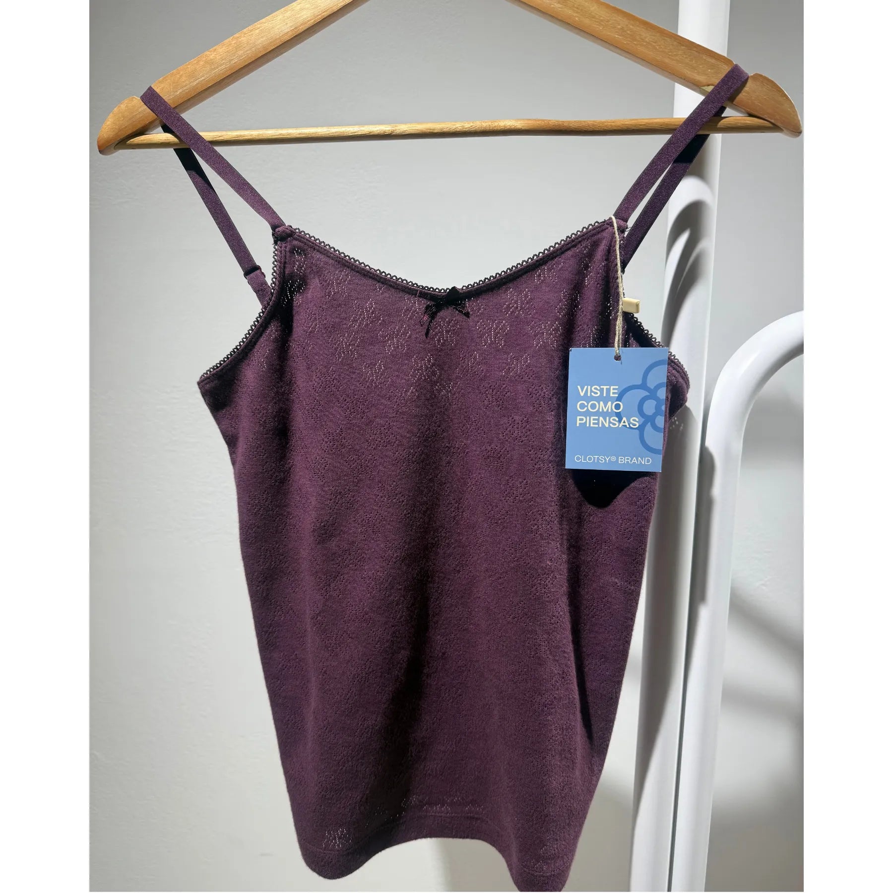 Camiseta Interior Púrpura (Zero Waste) – CLOTSY BRAND