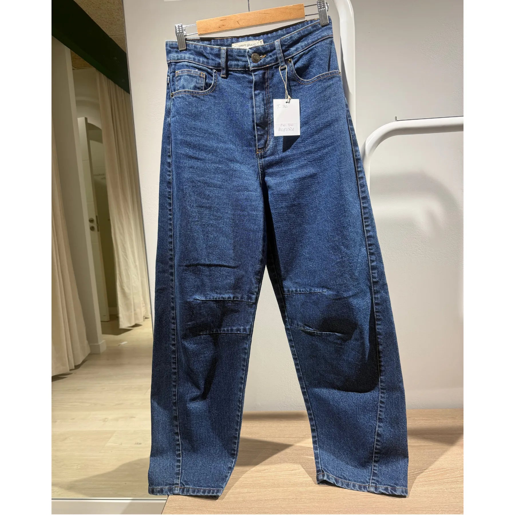 Jeans Naomi Agua (zero Waste) – CLOTSY BRAND